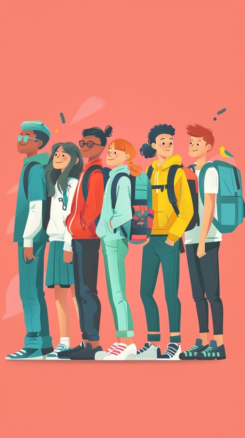 Classmates Cartoon Stock Illustrations – 3,072 Classmates Cartoon Stock ...