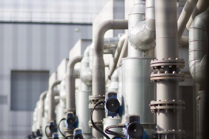 Water pipes stock photo. Image of grass, petrol, blue - 2810678