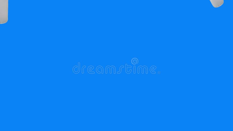 Group of Plastic Bottles Animation, Editable Blue Screen -Chroma Key ...