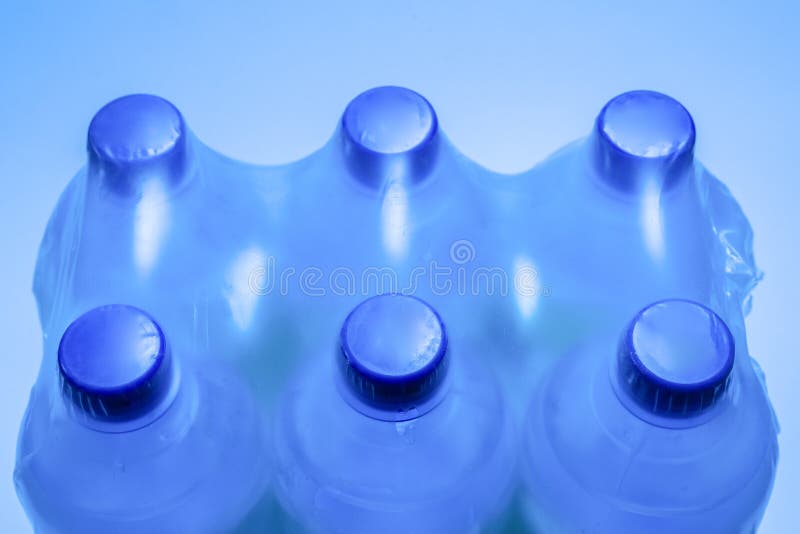 Group of plastic bottles stock image. Image of container - 244316615