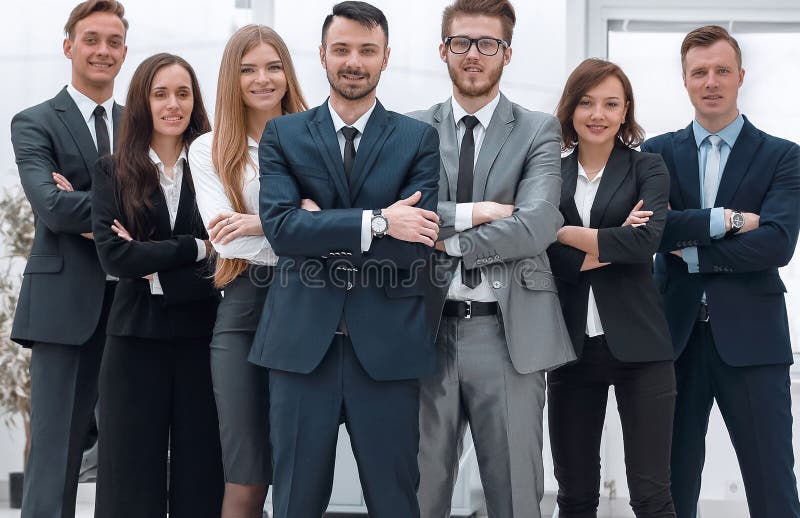 Group Portrait.project Managers and Business Team Stock Image - Image ...
