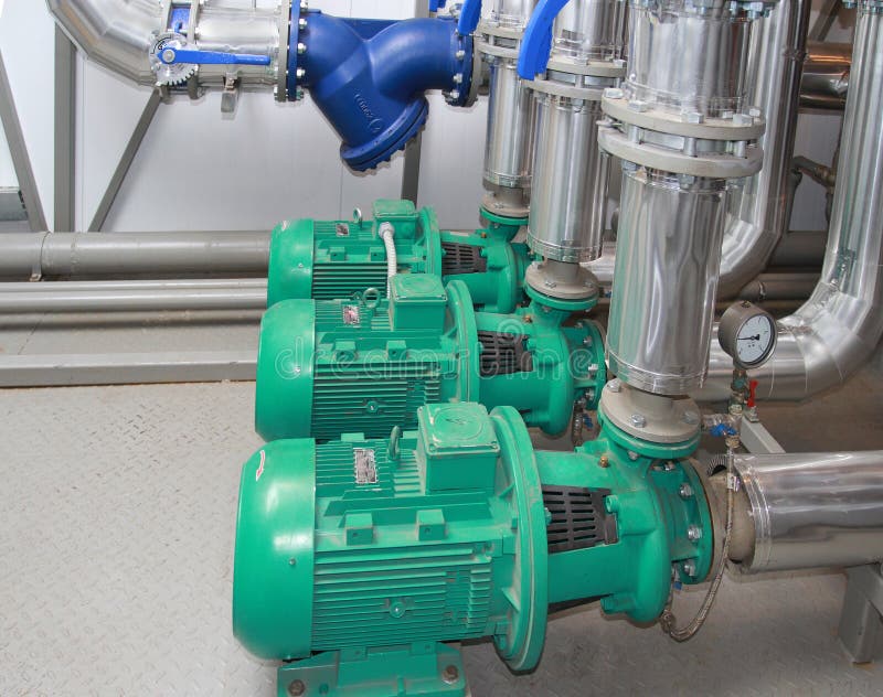 Group of powerful pumps stock photo. Image of house, powerful - 3780236