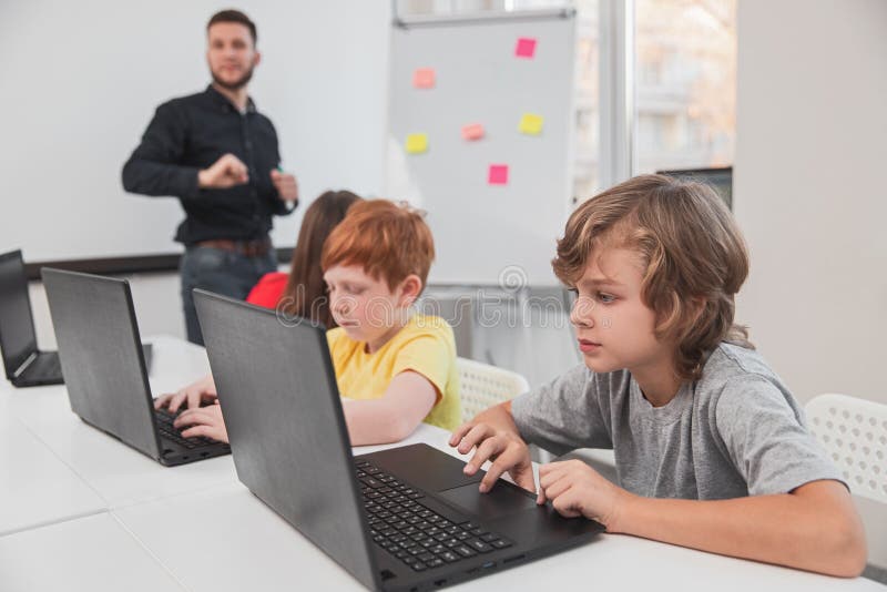 Kid Laptops Classroom Stock Photos - Free & Royalty-Free Stock Photos ...