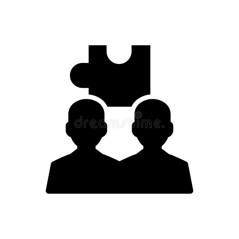 Group Problem Solving Outline Icon. Line Art Vector Stock Illustration ... Group Problem Solving Outline Icon. Line Art Vector Stock Illustration ...