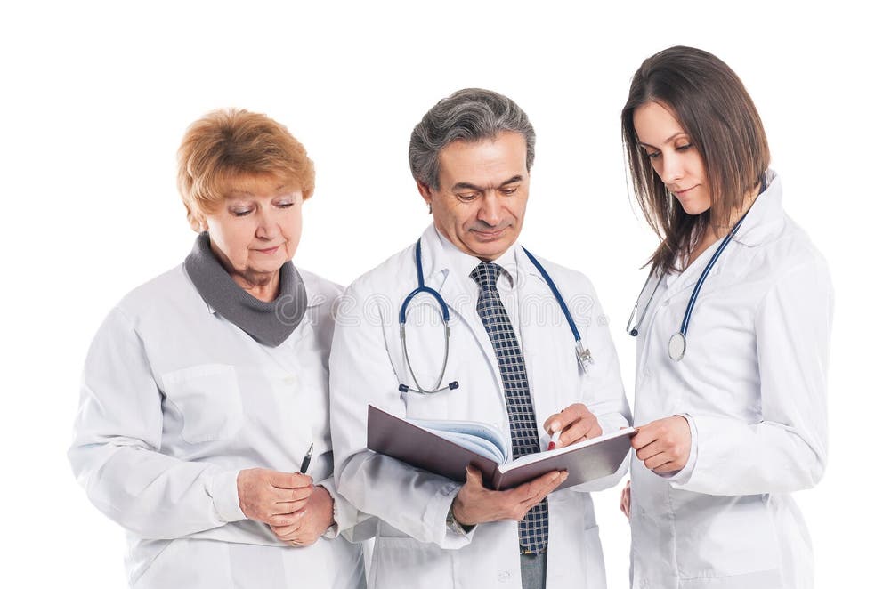 A Group of Professional Doctors. Stock Photo - Image of business ...