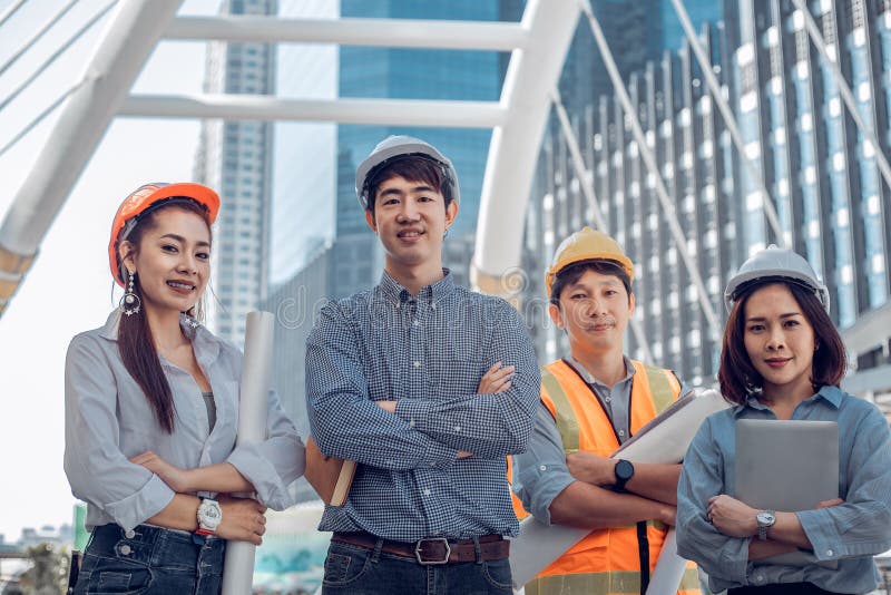 Professional Engineers and Specialist Technicians Check Quality of ...