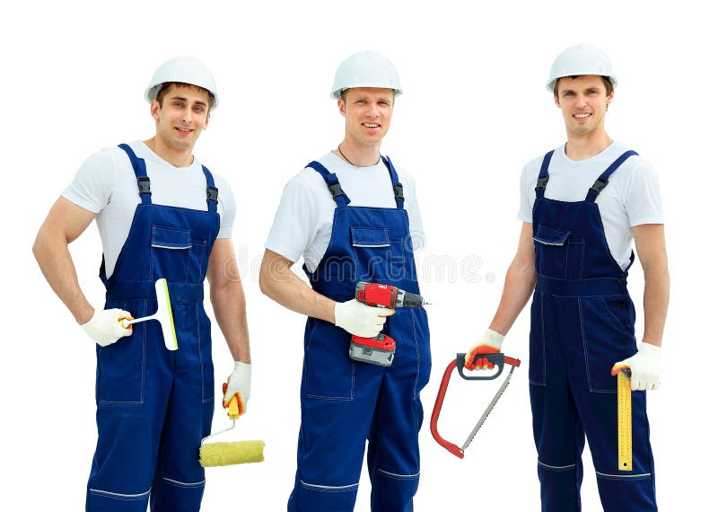 Group of Professional Industrial Stock Photo - Image of happy, male ...