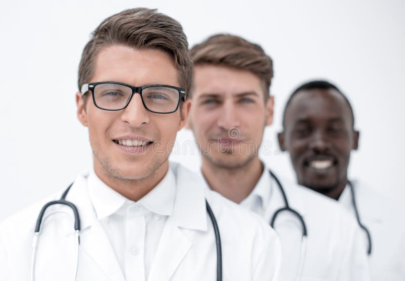 Group of Professional Physicians Stock Image - Image of line, people ...