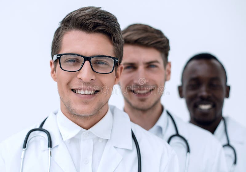 Group of Professional Physicians Stock Photo - Image of confident ...