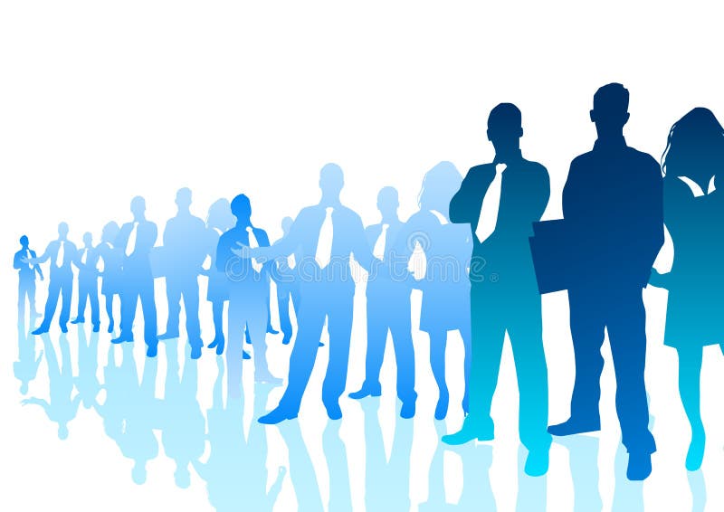 Group of Professionals stock vector. Illustration of line - 2295048