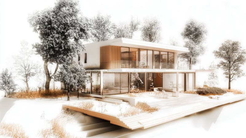 Group of Professionals Collaborating on Sustainable Architecture ...