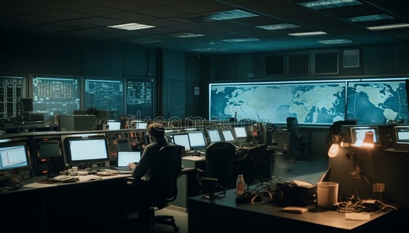 Group of Professionals Using Modern Computer Equipment for Global ...