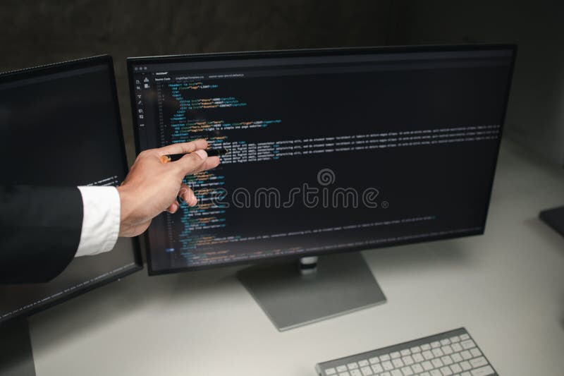 Group of Programmers Brainstorm Together To Write Programs on the ...