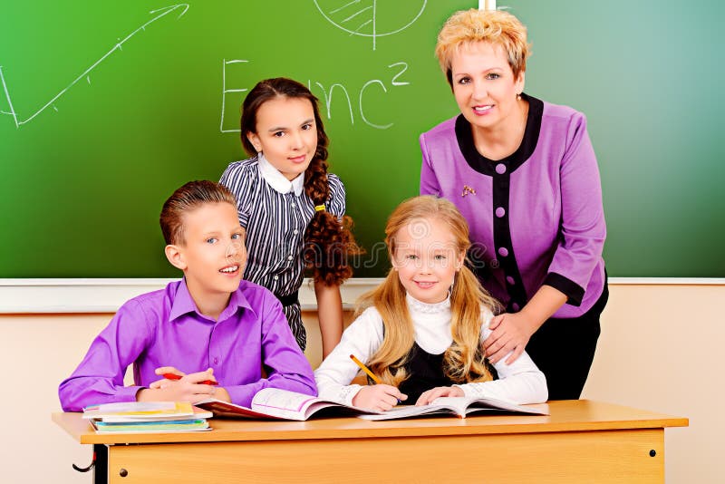 Good pupils stock photo. Image of classmates, cheerful - 43095414