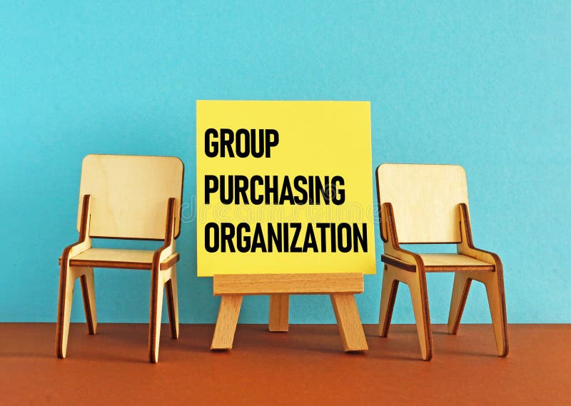 Group Purchasing Organization GPO is Shown Using the Text Stock Photo ...