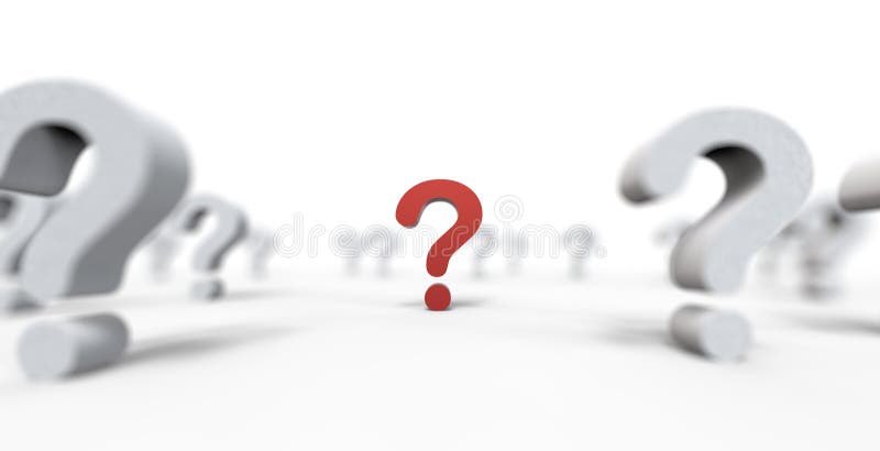 Group of question marks stock illustration. Illustration of white ...