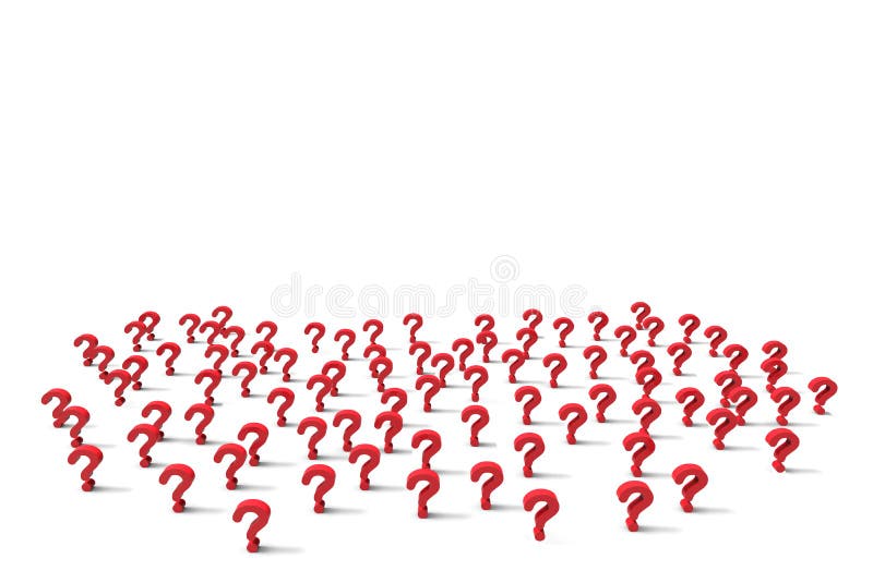 Group of question marks stock illustration. Illustration of white ...