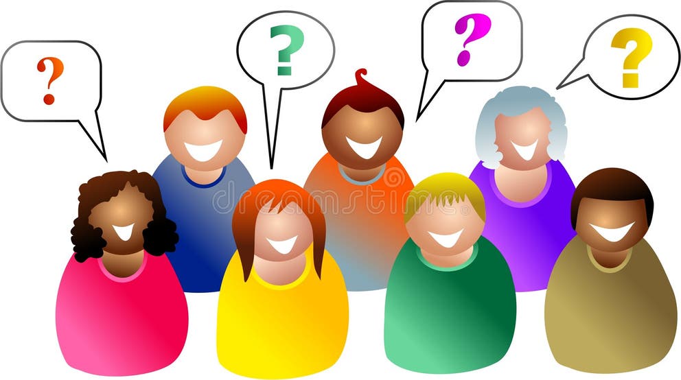 Group People Asking Questions Stock Illustrations – 291 Group People ...