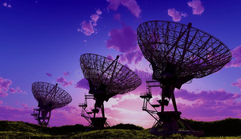 Group radar stock illustration. Illustration of telescope - 35157483