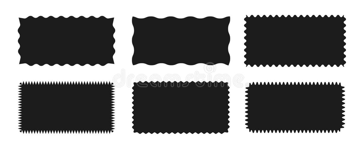 Wavy Rectangular Vector Stock Illustrations – 4,527 Wavy Rectangular ...