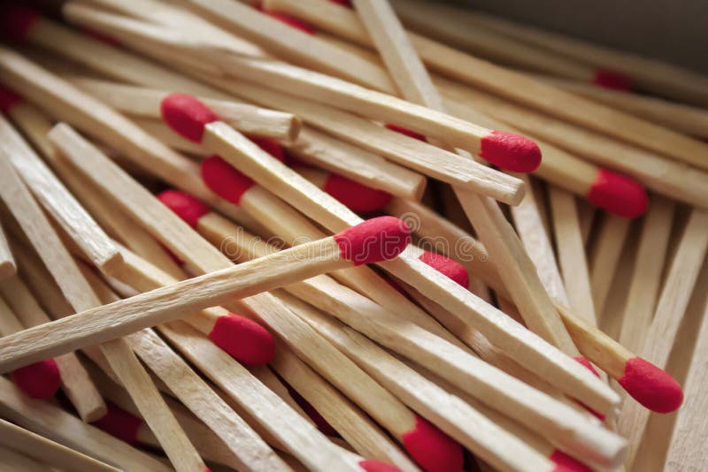 Group of Red Wooden Matches on Background Stock Photo - Image of fire ...