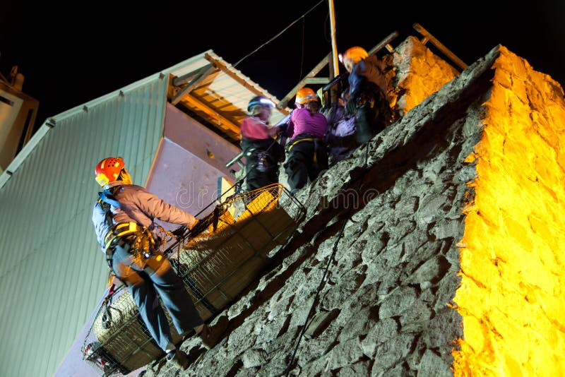 Group of rescuers editorial stock image. Image of emergency - 82920969