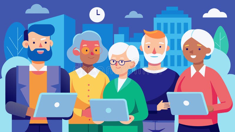 Retired Professionals Stock Illustrations – 10 Retired Professionals ...