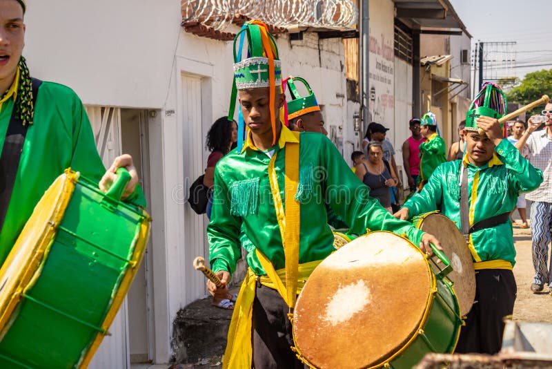 Congadas, a Folkloric Festival, Typical of Brazil. Editorial Stock ...