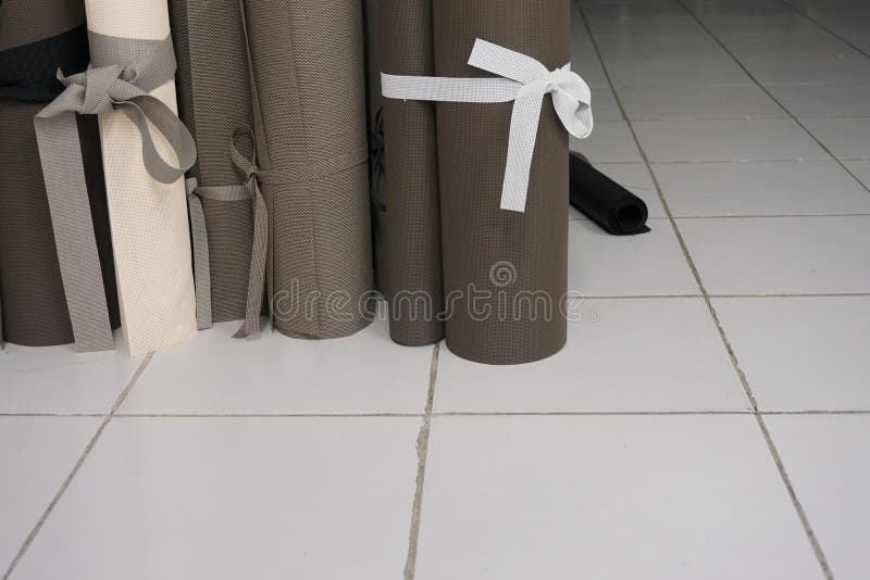 Roll of fabric stock photo. Image of factory, canvas - 125299522