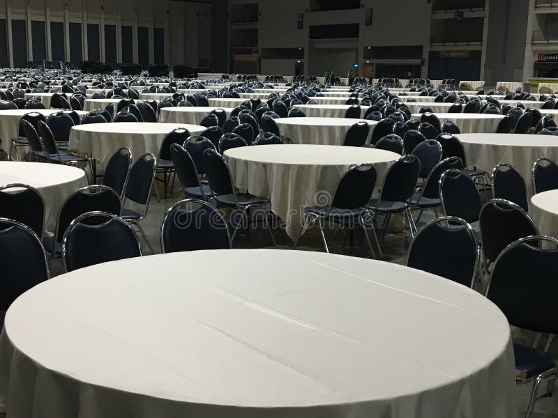 Group of Round Table / Pattern of Round Table Stock Photo - Image of ...