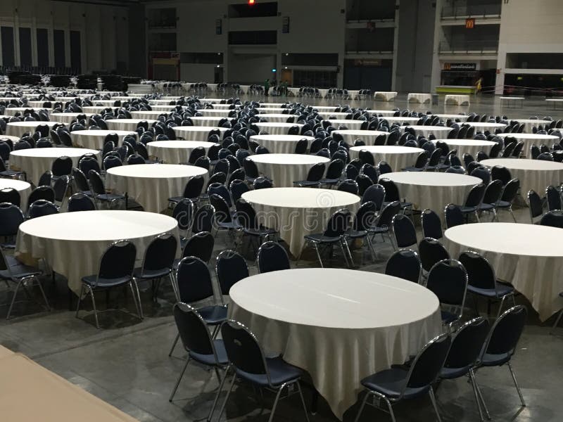 Group of Round Table / Pattern of Round Table Stock Photo - Image of ...