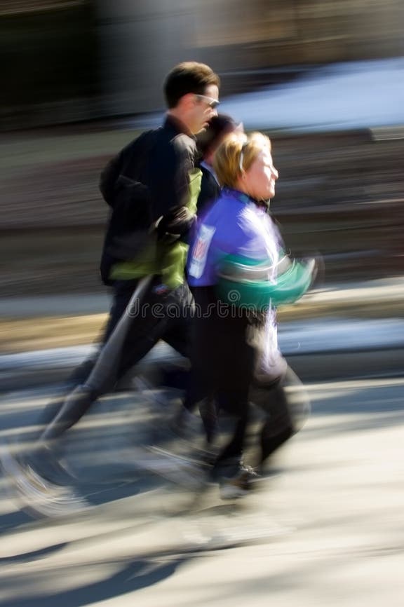 Group of Runners Pan and Blur Stock Image - Image of athlete, outdoor ...
