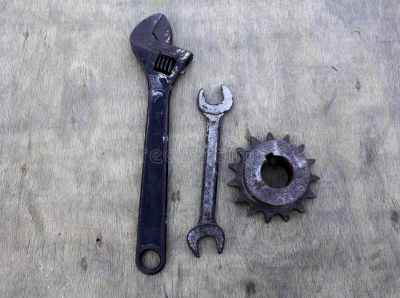 Group of Rusty Transmission Gears Stock Image - Image of garage ...