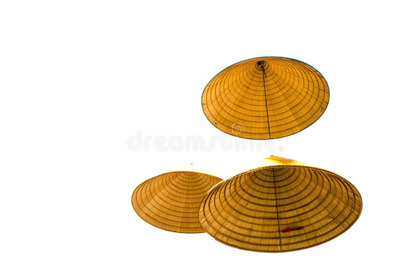 Asian conical weave hat stock photo. Image of accessories - 37206682