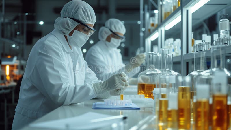 A Group of Scientists is Developing a New Vaccine, Laboratory, Science ...