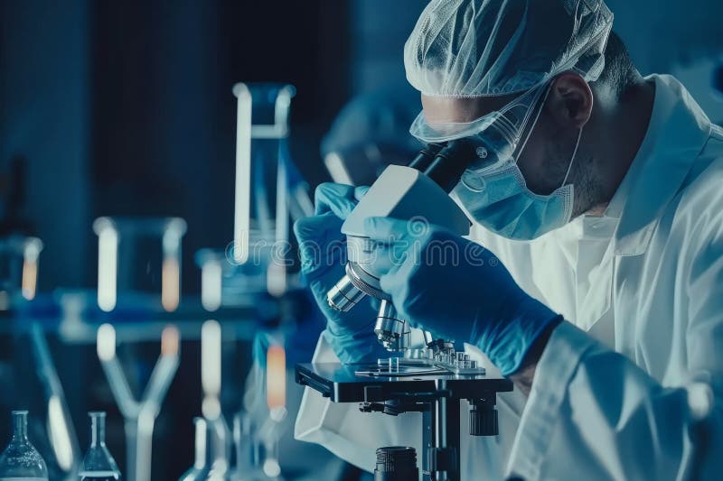 Group of Scientists Conducting Experiments in Laboratory, the ...