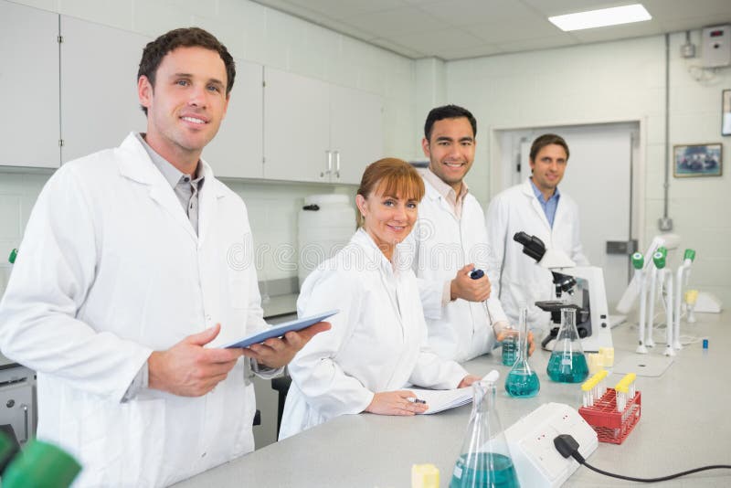 Group of Scientists Working in the Lab Stock Photo - Image of people ...