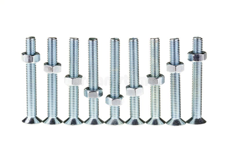 Row Bolts Stock Images - Download 517 Royalty Free Photos