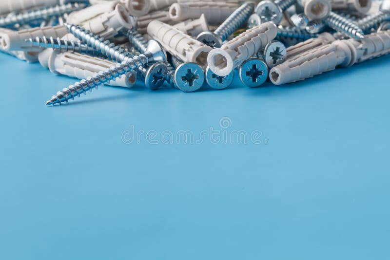 Group of screws stock image. Image of tool, strength - 16703605