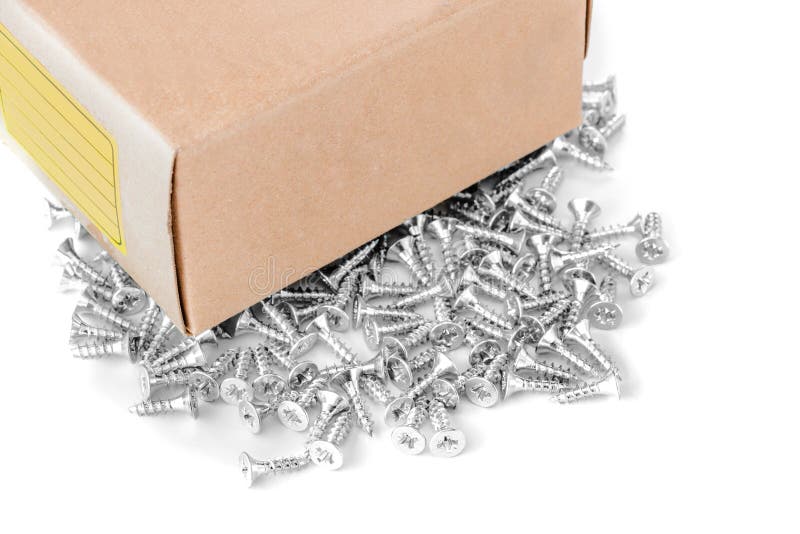 Group of screws stock image. Image of construction, bolt - 35340045