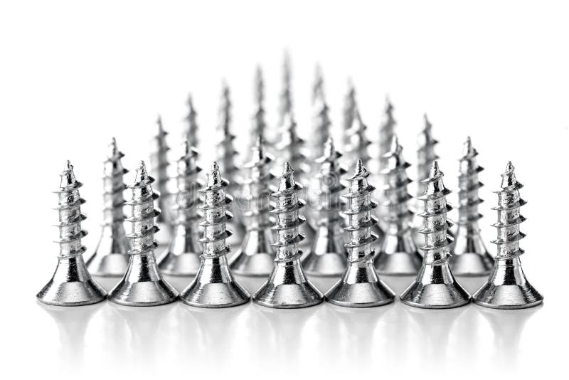Group of screws stock photo. Image of fastening, drill - 35340044
