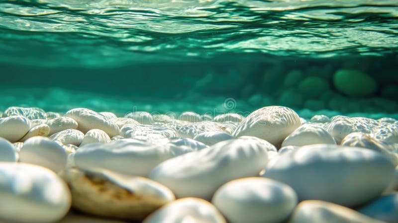 A Group of Seashells Scattered on the Sand, Ideal for Coastal-themed ...