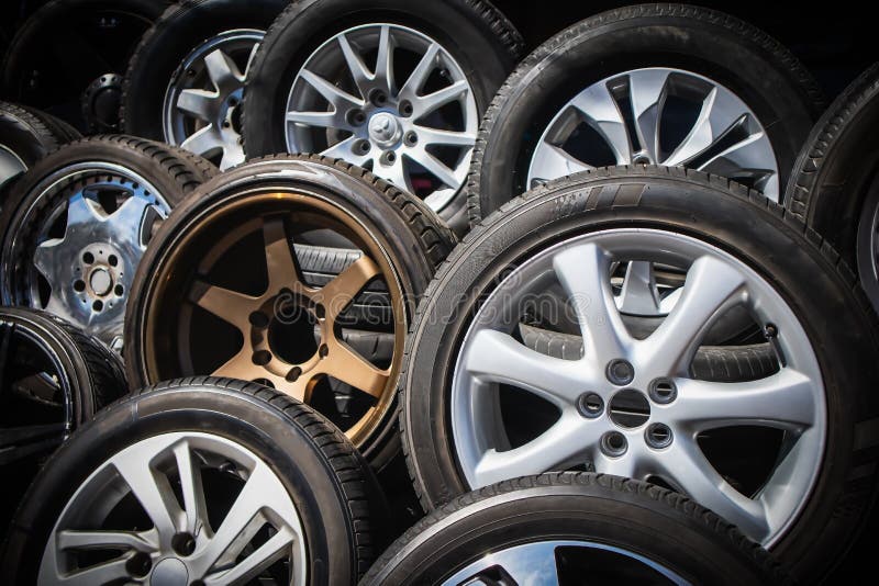 Group of Second Hand Mags with Tires Stock Image - Image of hand ...