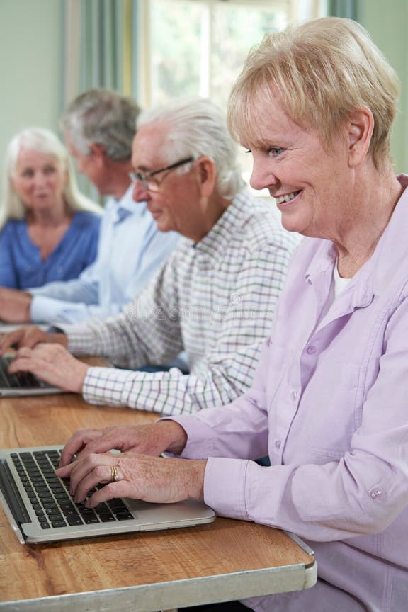 Seniors Technology Lesson Stock Photos - Free & Royalty-Free Stock ...