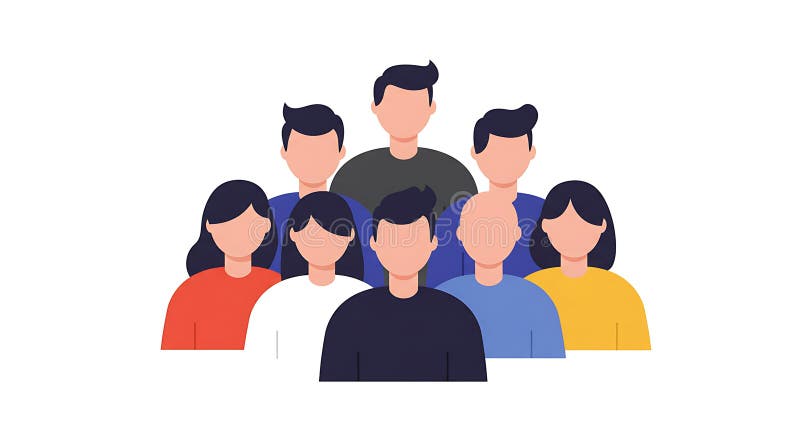 Characters Their Back Cartoon Stock Illustrations – 171 Characters ...