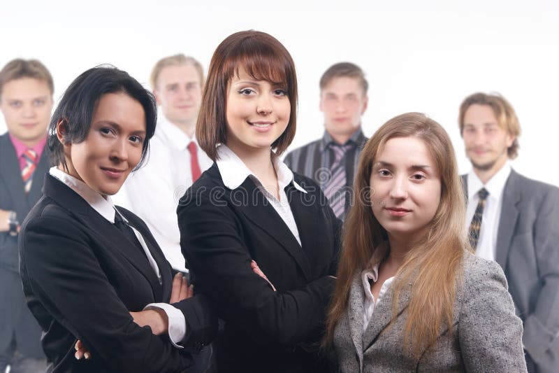Top View of a Group of Business Stock Image - Image of group, race ...