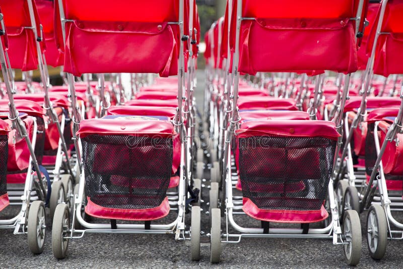 A group of shopping carts stock image. Image of market - 58787503