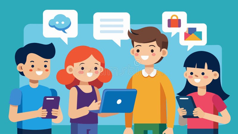 A Group of Siblings Discussing the Concept of Digital Citizenship and ...