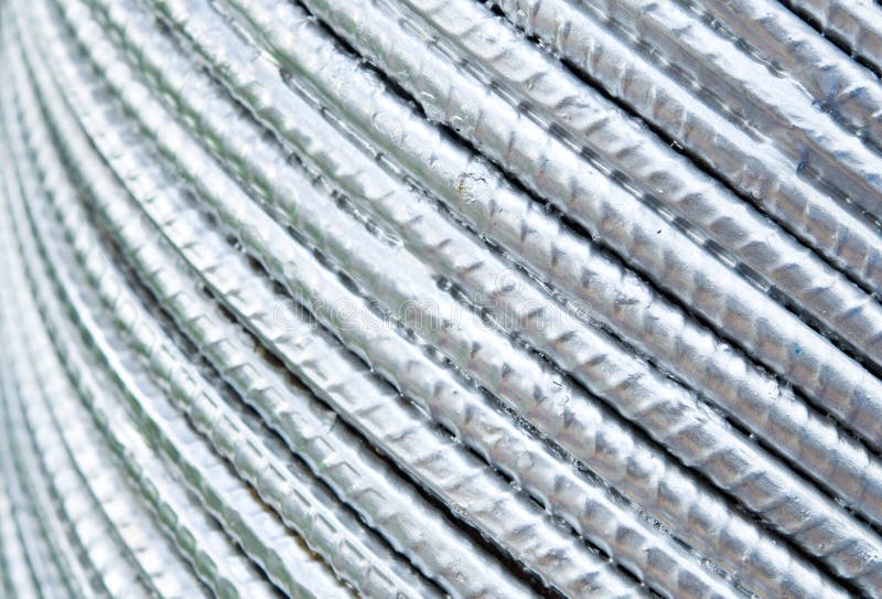 The Group of Sivler Steel Rod Stock Photo - Image of color, background ...