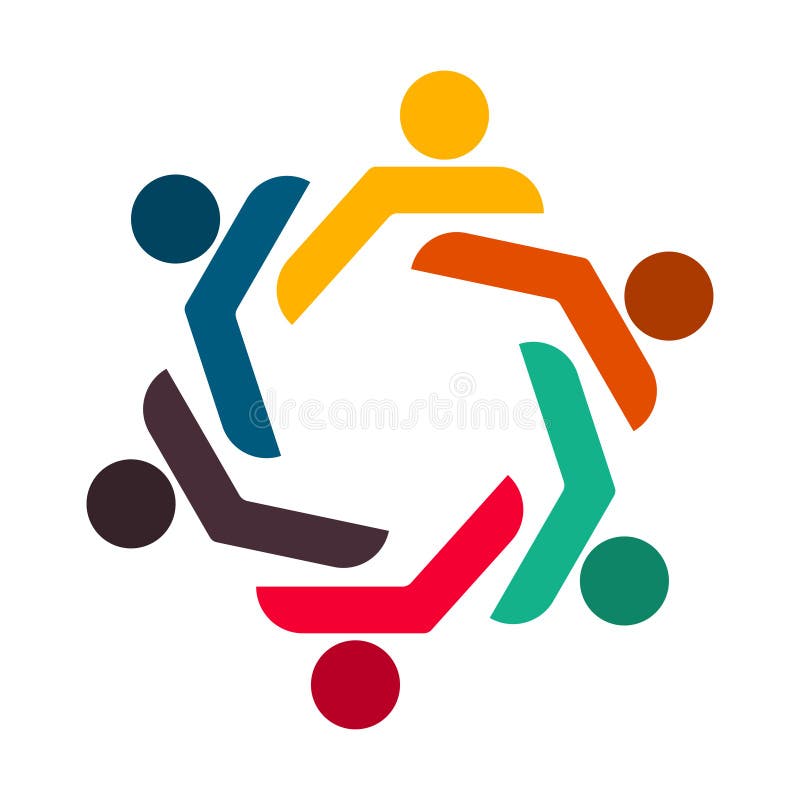 Group Six Friends Stock Illustrations – 253 Group Six Friends Stock ...